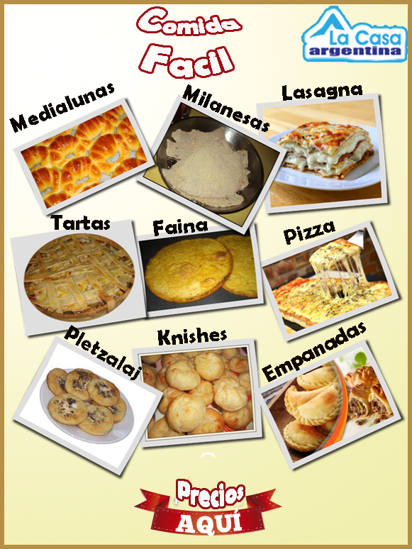 COMIDA FACIL. – La Casa Argentina